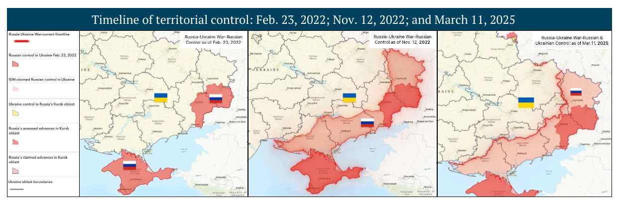 The Russia-Ukraine War Report Card, March 12, 2025 | Russia Matters